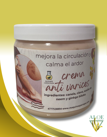 CREMA Y ANTI VARICES – ALOE